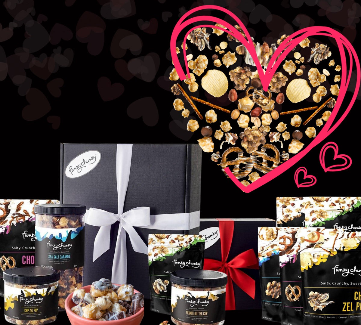 Snacks Make the Best Valentine’s Day Gifts | Funky Chunky