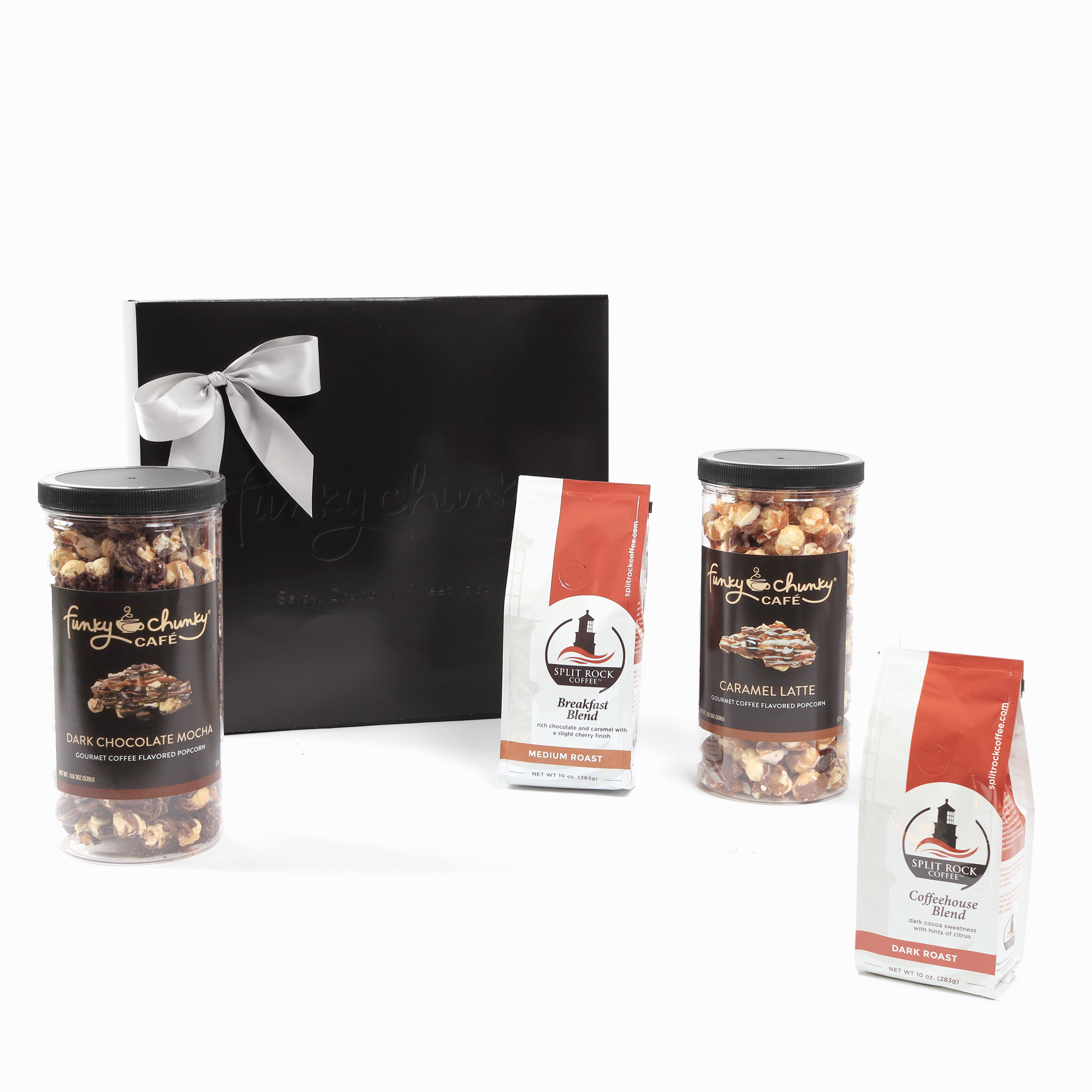 Funky Chunky Cafe' - Coffee Chocolate Popcorn