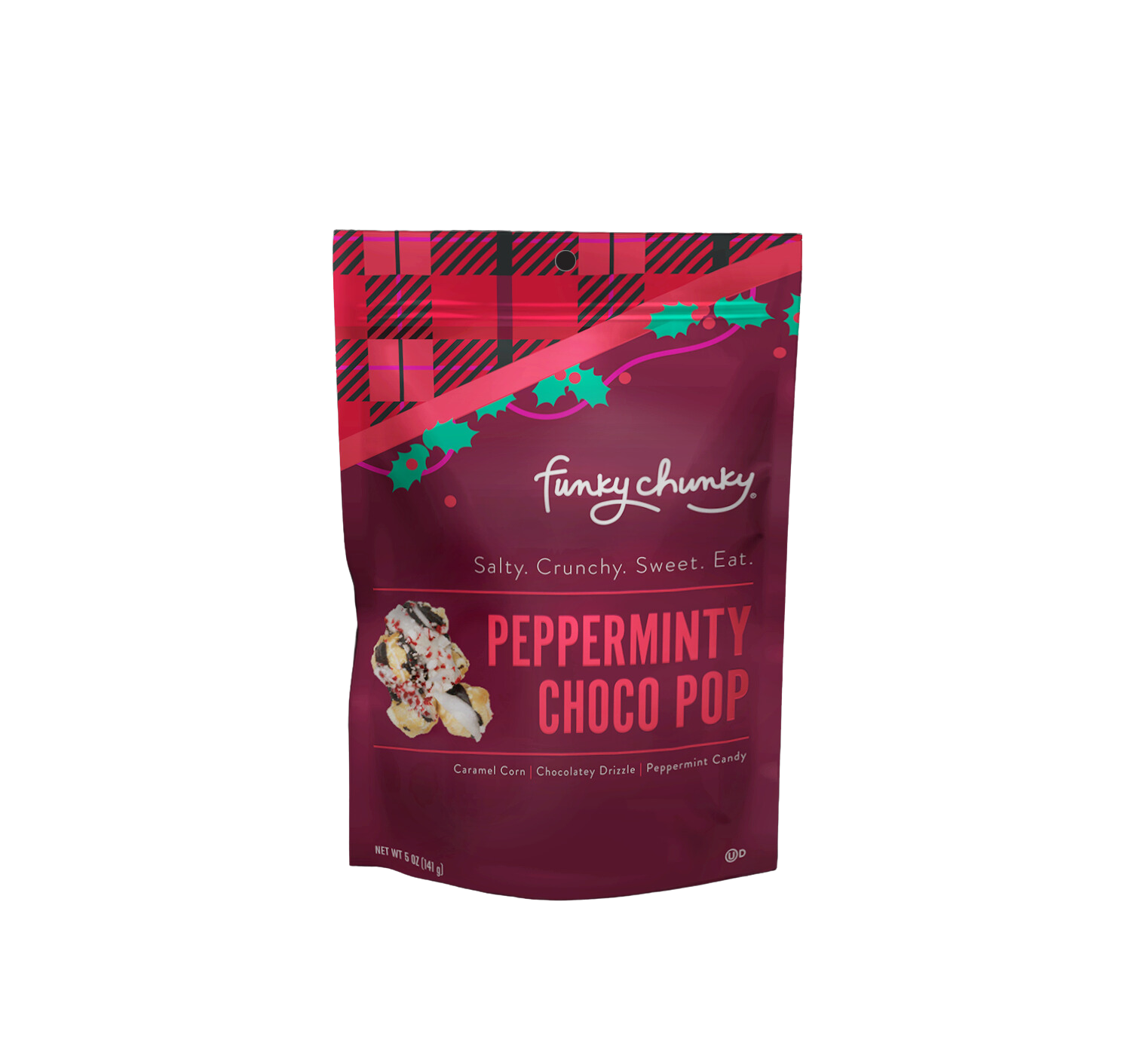 Funky Chunky Popcorn Gifts: Pepperminty Choco Pop
