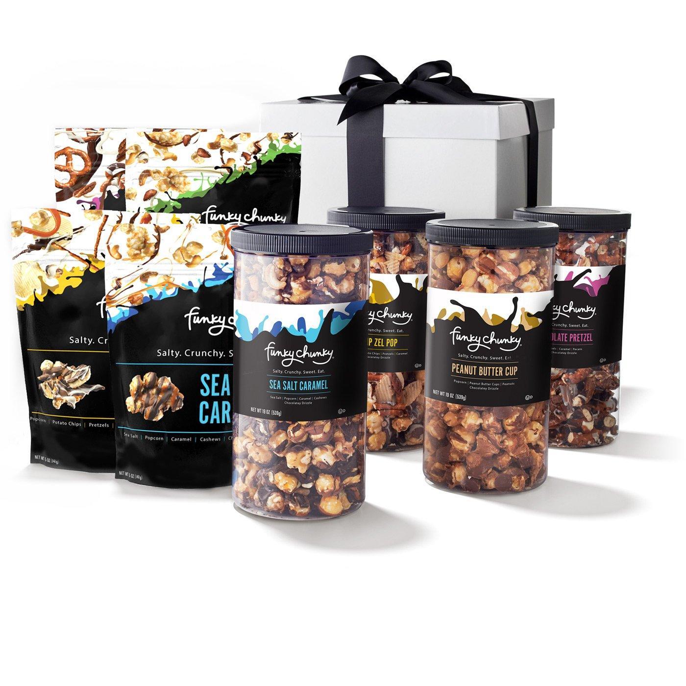 Funky Chunky Popcorn Gifts: Chocolate Gourmet Popcorn | Premier Gourmet ...