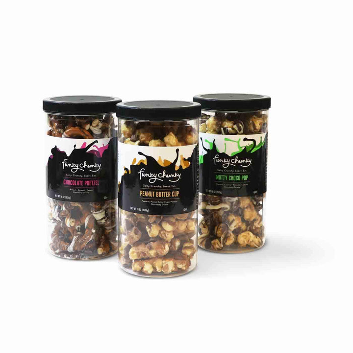 All Gourmet Popcorn Products – Funky Chunky